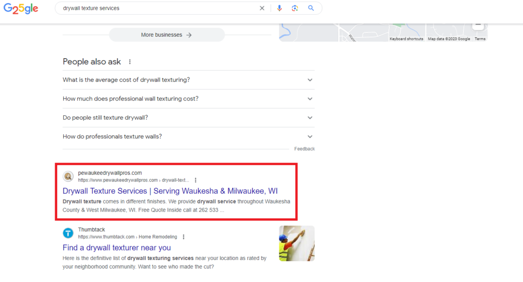 Drywall & Painting Service SEO Case Study | Local Web Concepts